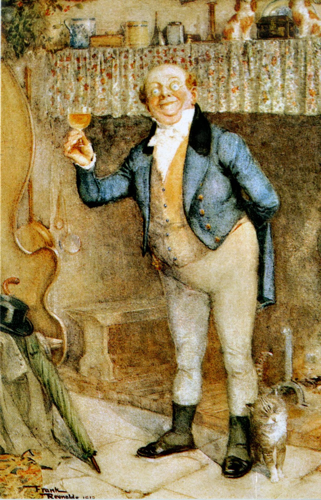 Christmas Card Advent Calendar!: Art Imitating Literature: Mr. Pickwick ...