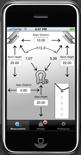 Theatre Safety Blog: Arena Rigging App for the iPhone