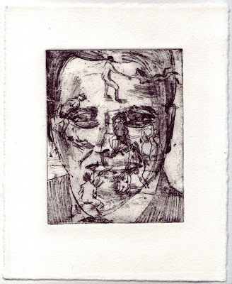 Henry Blackshaw Art: Etching - Faces