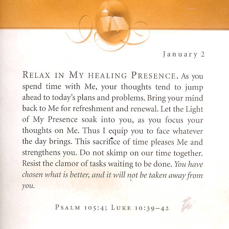 The Present: Jesus Calling