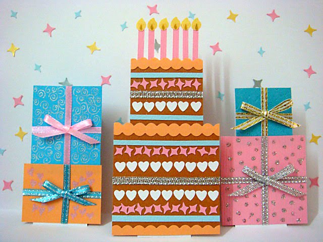 AZLINA ABDUL: Pop up cake + boxed gifts