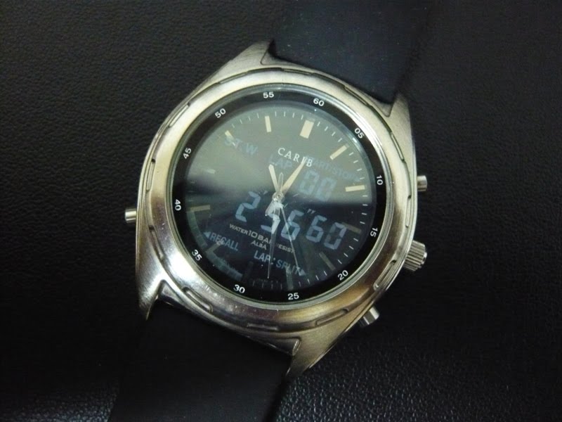 デジアナ時計ブログDIGI-ANA WATCH BLOG: ALBA CARIB Y911-0A40 ホワイト・オン