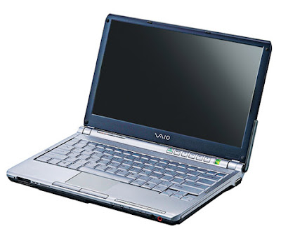 Digital-Technology: Sony VAIO VGN-P15G/R NetBook With Solid State Drive