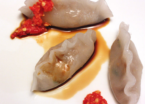 lisa is cooking: Vegetarian Crystal Dumplings and Chiu Chow Dumplings