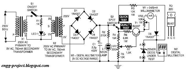 Versatile Zener Diode Tester - Radome.in