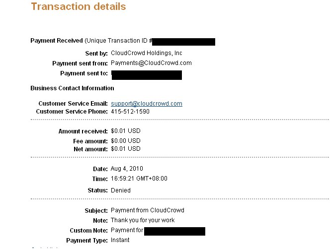 Make money now: Payment Proofs