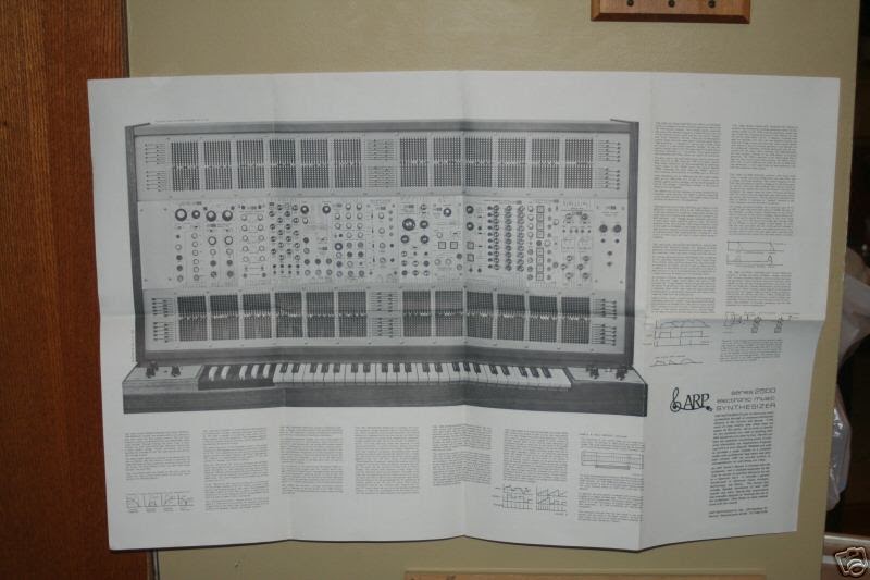 MATRIXSYNTH: ARP 2500 Synthesizer Poster