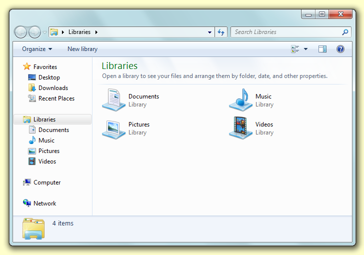 How to see the Explorer menus in Windows Vista and 7 ~ Bloody Computer