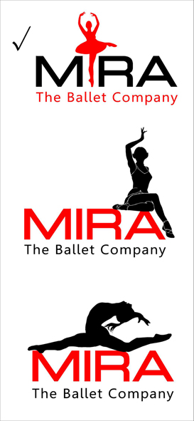Mira Name Logo