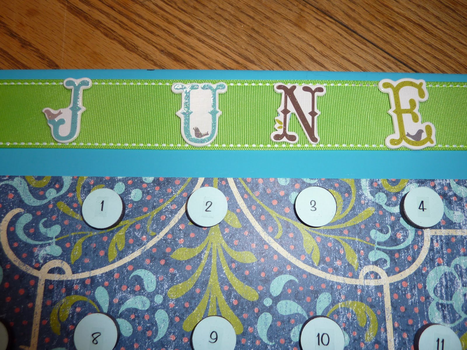 Simply Stoked: DIY Calendar