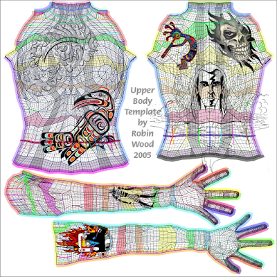 Zaxby (Second Life): Subproject: Avatar Character - Tattoo Theme