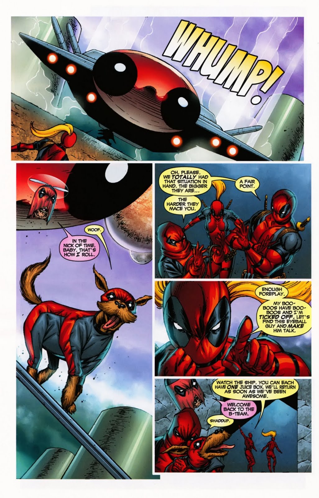 X-men Supreme: Deadpool Corps #4 - Galactic Insanity and Awesome