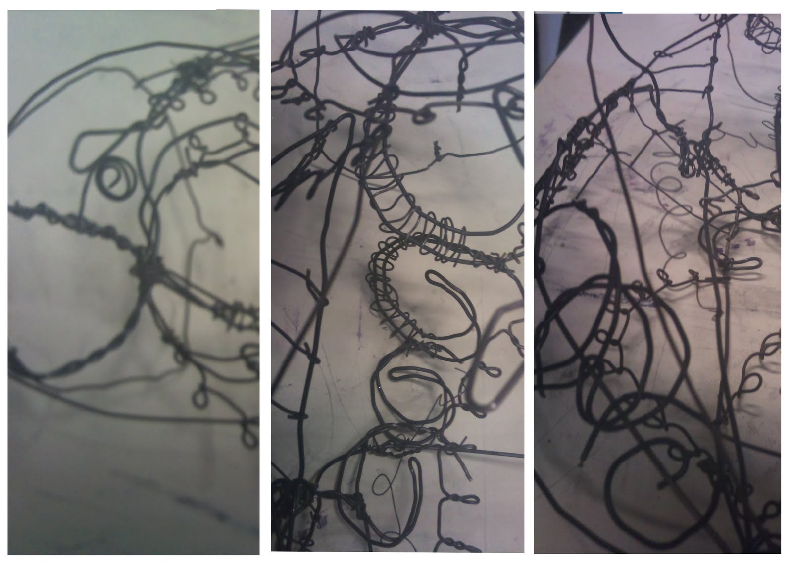Juicie Lucie Creations: DBB 3D Wire Fish Drawing