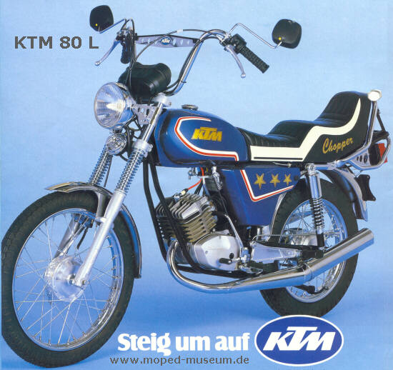 O Espaço das KTM 50cc Classicas e outras: KTM 80cc Chopper