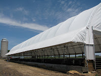 Hoop Barns, Truss Barns, fabric covered, Winkler Structures: Cattle ...