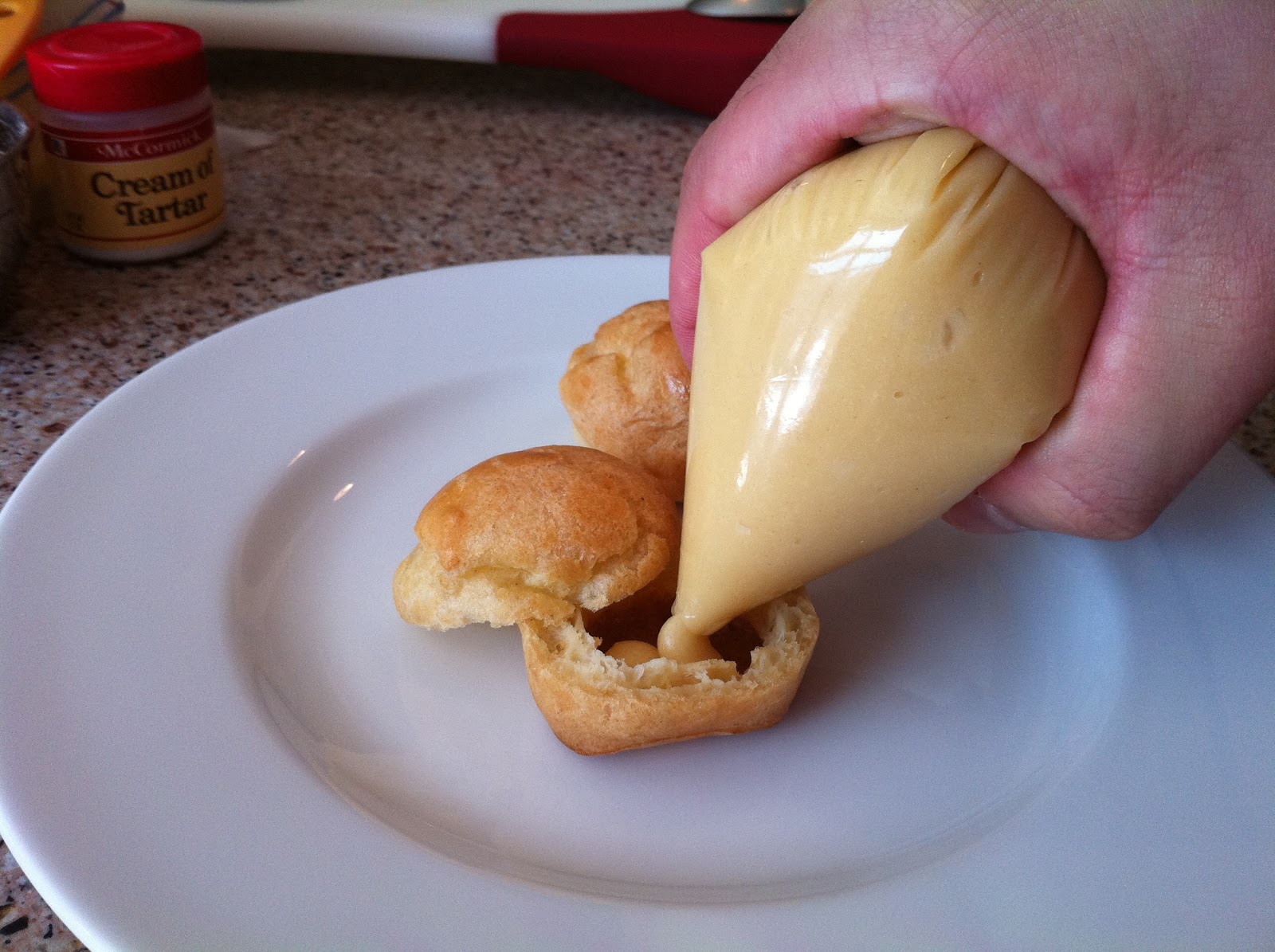 spoonraider: Whipped Cream and Rum-Infused Pastry Cream