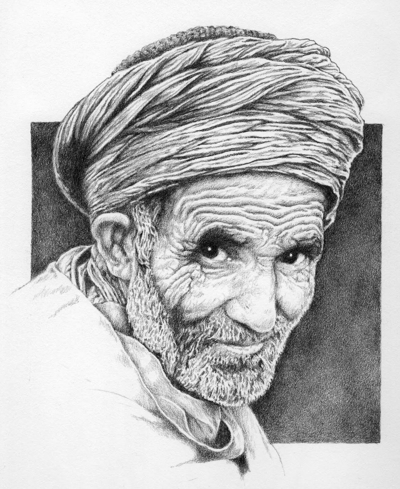 none the wiser...: Drawings of people in India