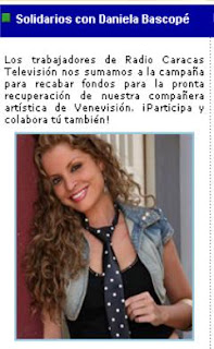 Luz Clarita: RCTV apoya a los artistas de Venevisión