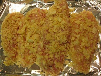 Here at Bobbie's House: Potato Chip Chicken Recipe