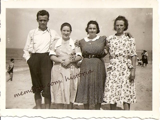 Memória com História: A praia da Trafaria...quem diria...