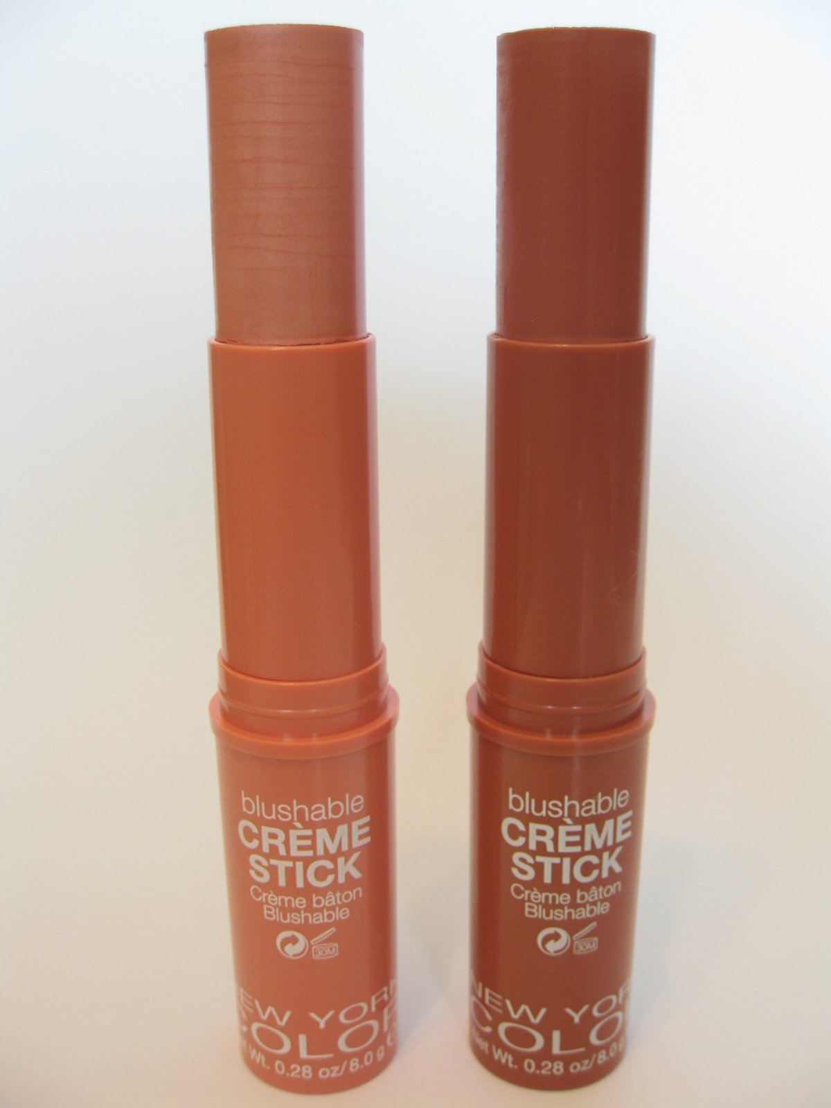 Kalifornia Love: N.Y.C. Blushable Crème Sticks in "Plaza Pink" & "South ...