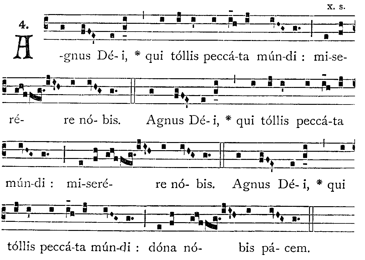 SALVE O GREGORIANO: KYRIALE I