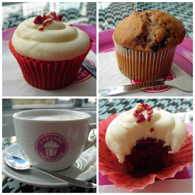 La chica de la casa de caramelo: Cupcakes en Valencia