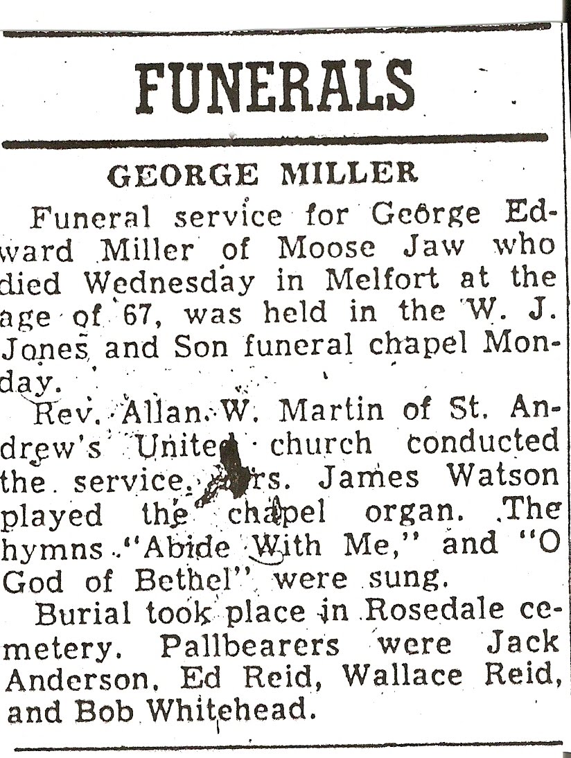 Births, Marriages & Deaths 1889-1969: George Edward Millar MJTH 22 July ...