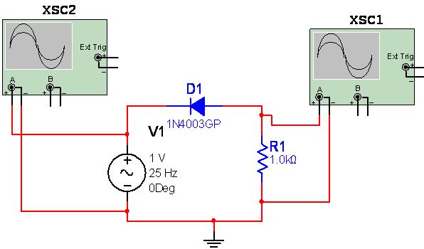 Elektronik Mühendisliği: Series Positive Limiter