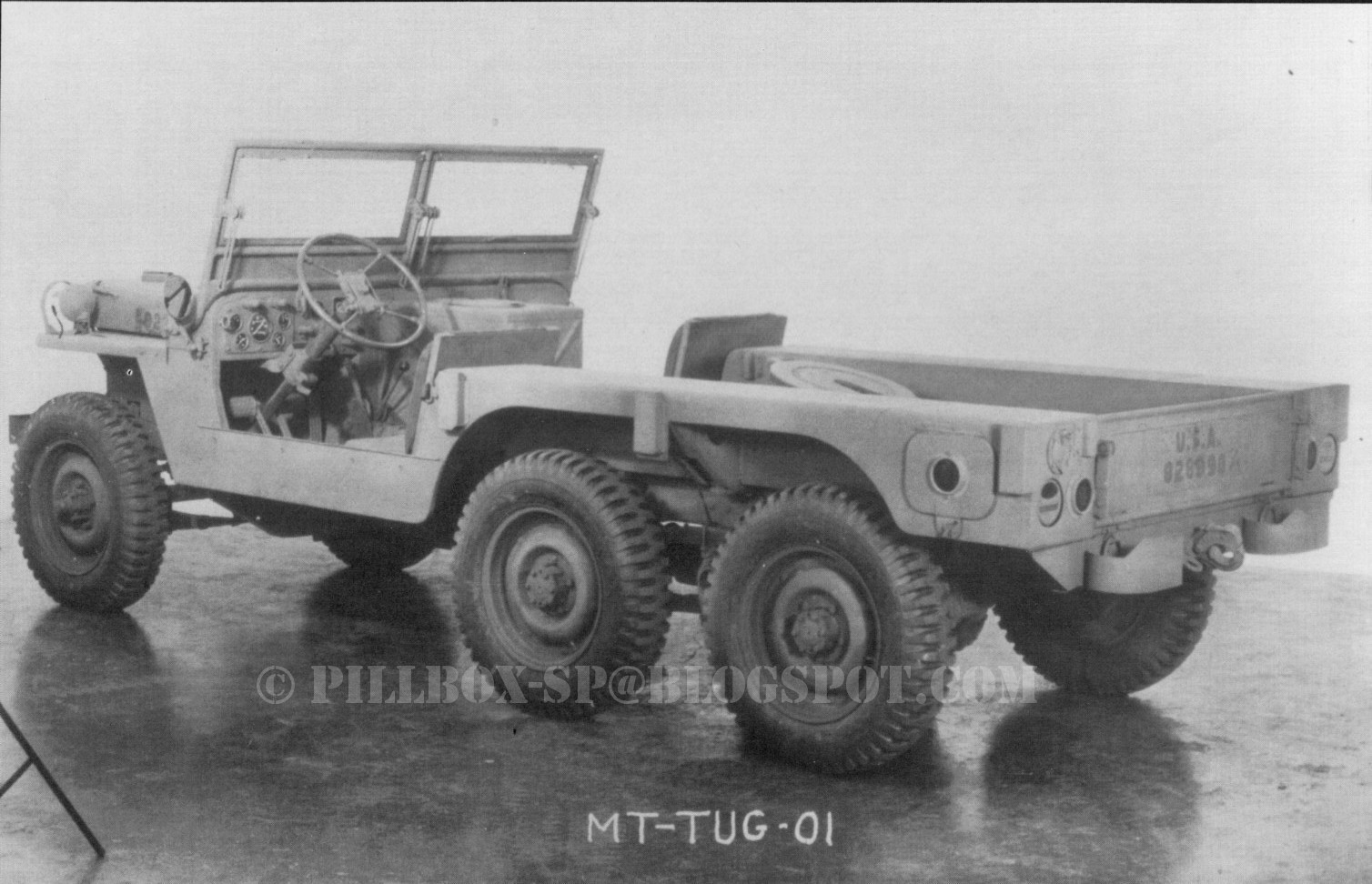 Jeep 3/4 Ton 6x6 Willys MT-TUG :: Tudo-sobre-fora-de-estrada