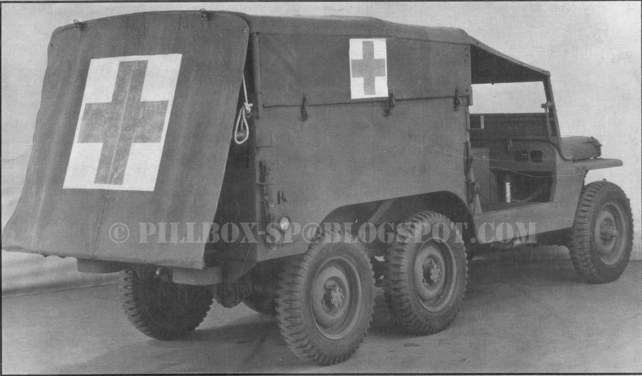 Pillbox: Jeep 3/4 Ton 6x6 Willys MT-TUG