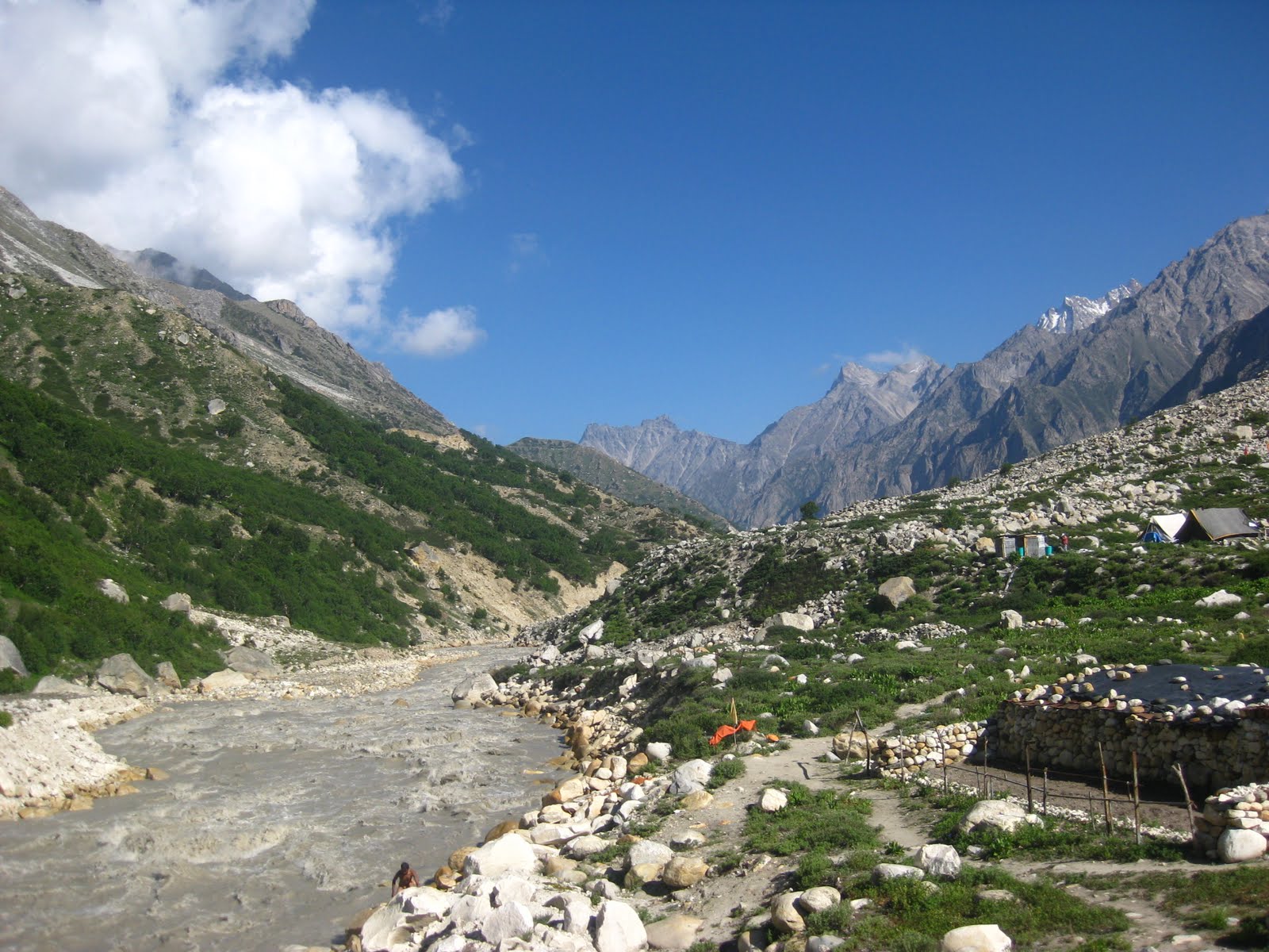 Milly and Trusha go to india!!: 28th-30th Gaumukh - Uttarakashi