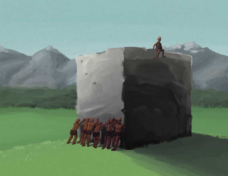 Andrew's Sketchblog: IF: Immovable