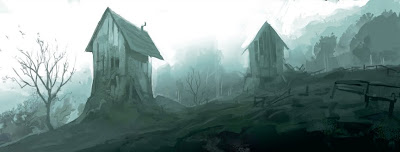Art of Wardy: Haunted Farm sketch!!!