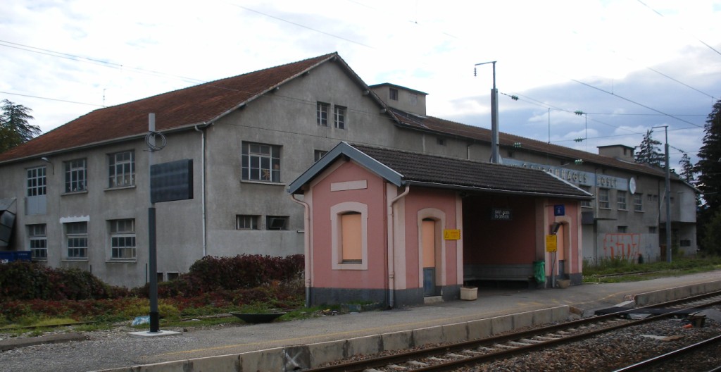 Le ferrovipathe: Gare de Saint-Julien-en-Genevois