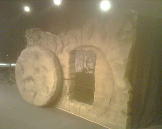 Todd Bougher: LineX Styrofoam Easter tomb