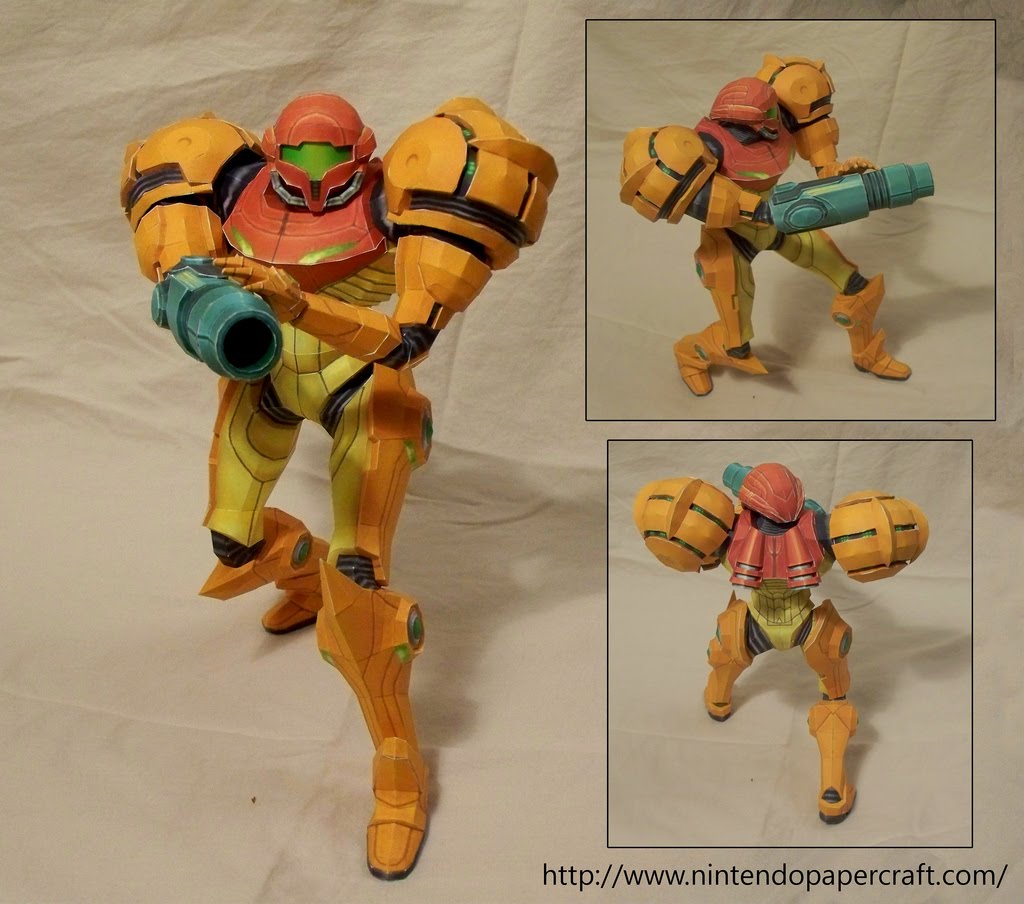 My papercraft bloggie: Awesome Samus Aran