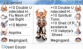 Selling Ragnarok Online Trinity Server Items