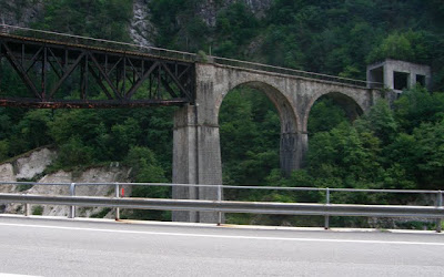 Montagne luminose: La vecchia ferrovia Pontebbana - Ciclovia Alpe Adria
