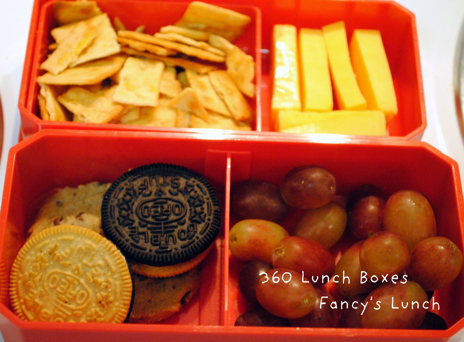 360 Lunch Boxes: Lunches for Tuesday & Wednesday