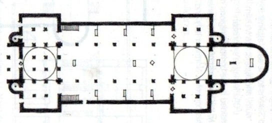 arch: St. Requier, Centula, France,(790-800), Pre-Romanesque