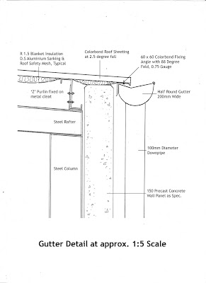 Welcome to David's SRT251 Blog: Drawing Exercise: Gutter Detail at 1:5 ...