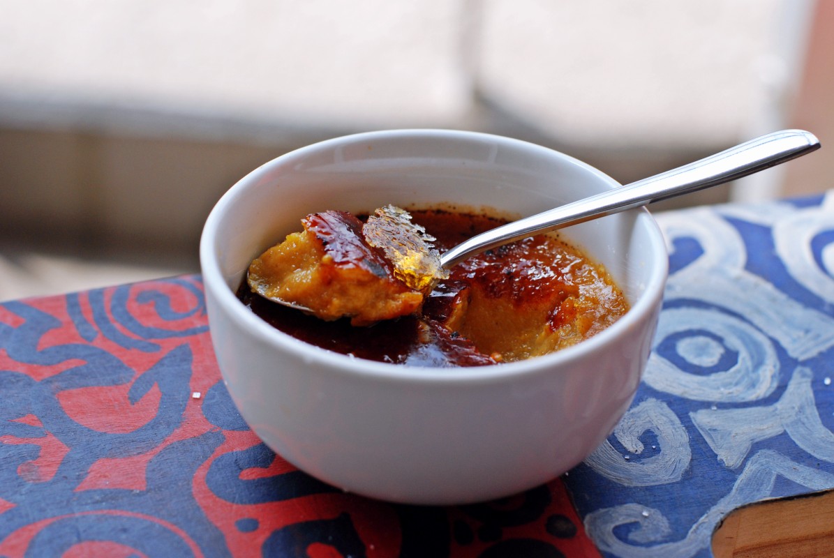 Buttered Up: Butternut Squash Brulée: Malaysian winter?