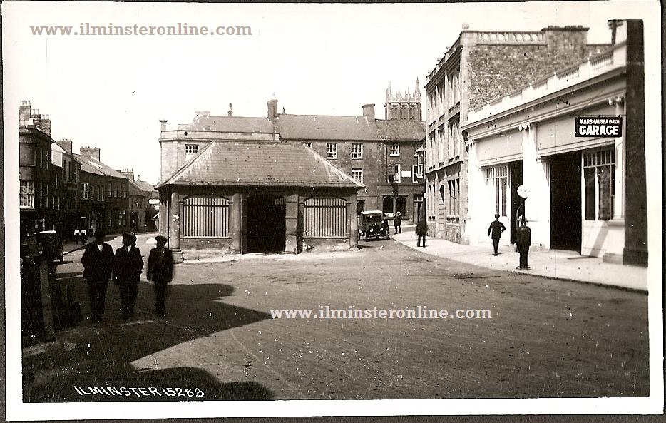 Ilminster Somerset: Old Postcard Ilminster