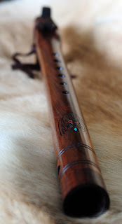 Earth Spirit Flutes: Ancient Kauri wood flute in key of E. This flute ...