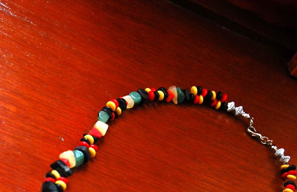 Wanderlust: Rasta Bead Necklace