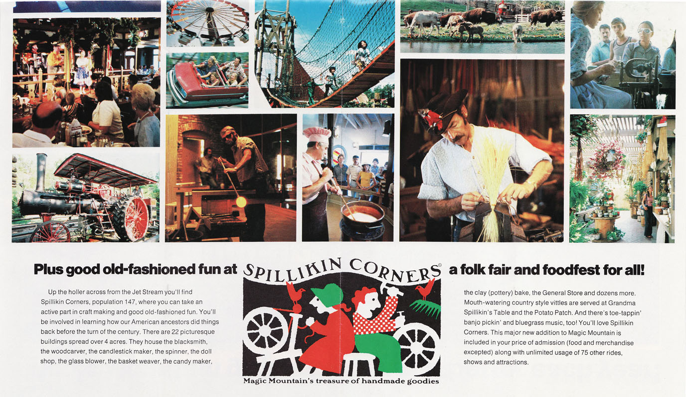 NewsPlusNotes: Sabrina's Brochure Spotlight: Magic Mountain 1978