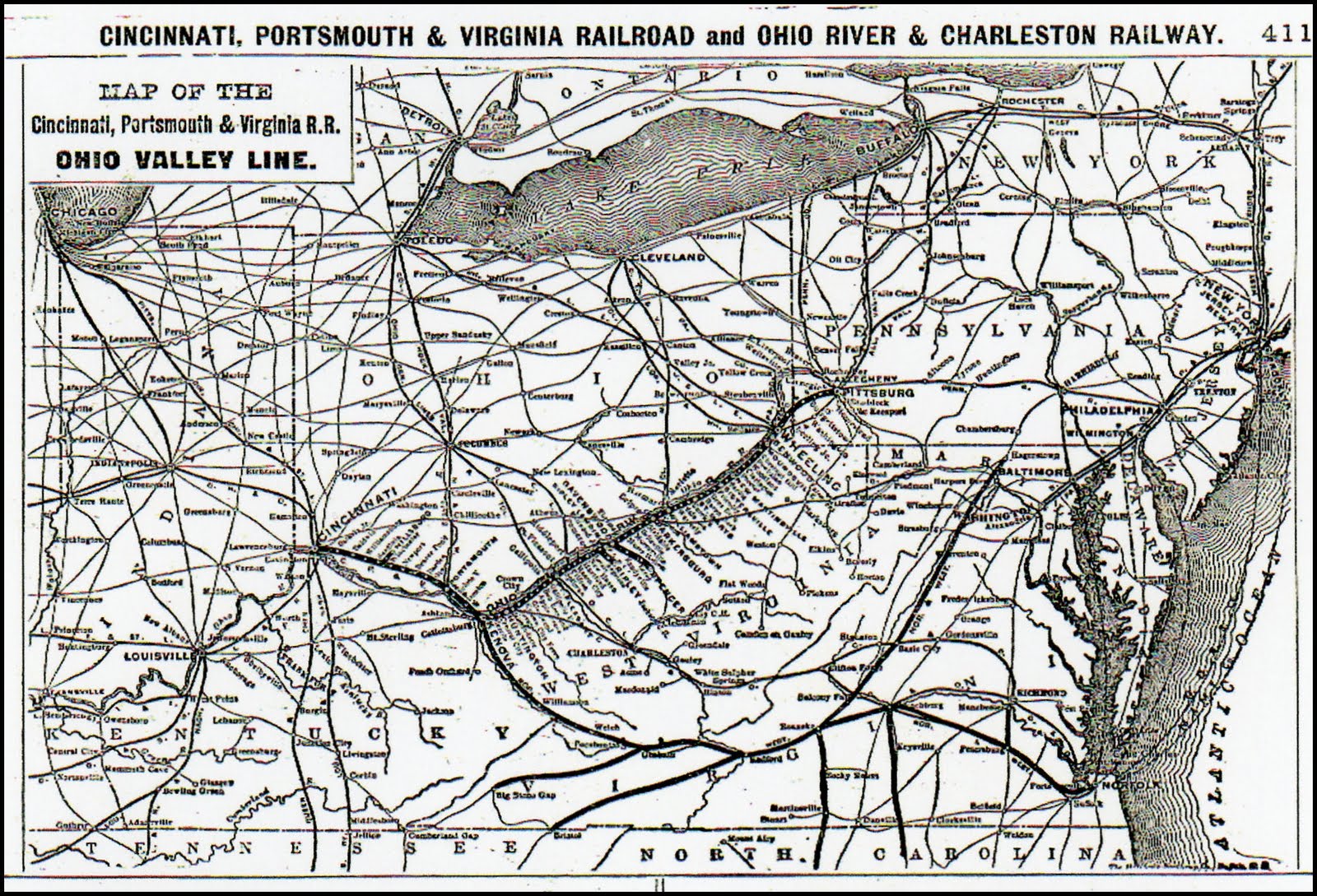 1898 Revenues: The Cincinnati, Portsmouth & Virginia Railroad Company ...