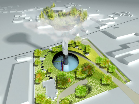 Environmental Pictures: Castle in the Sky Italian Water Tower Creates ...