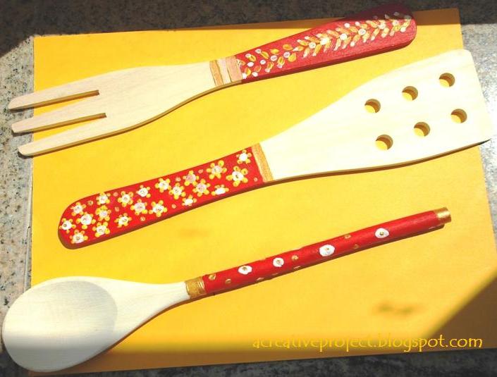 Guest Post: Dress up your wooden spoons - A tutorial by Purnima - The ...